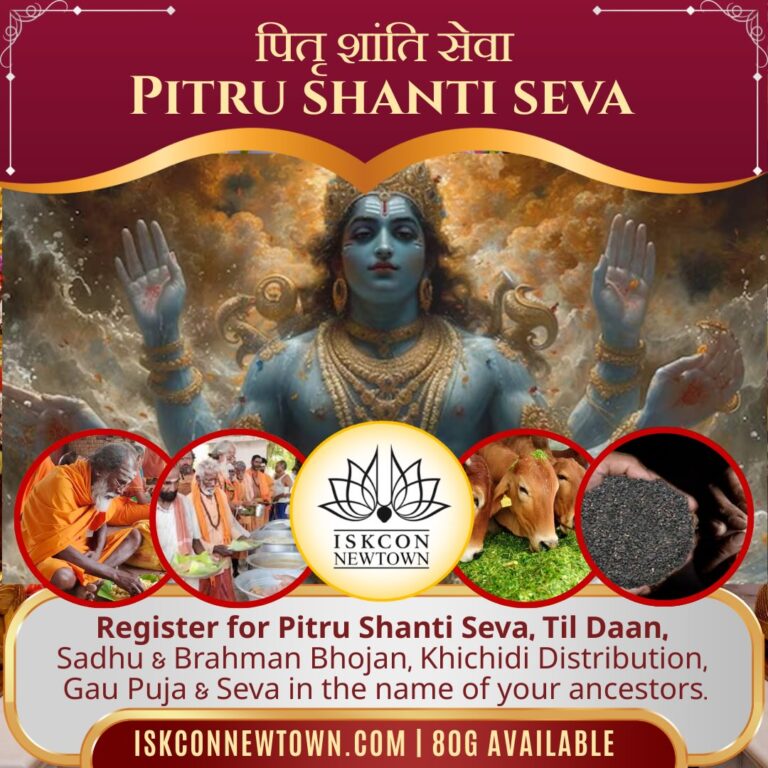 Pitru Paksha Seva at ISKCON